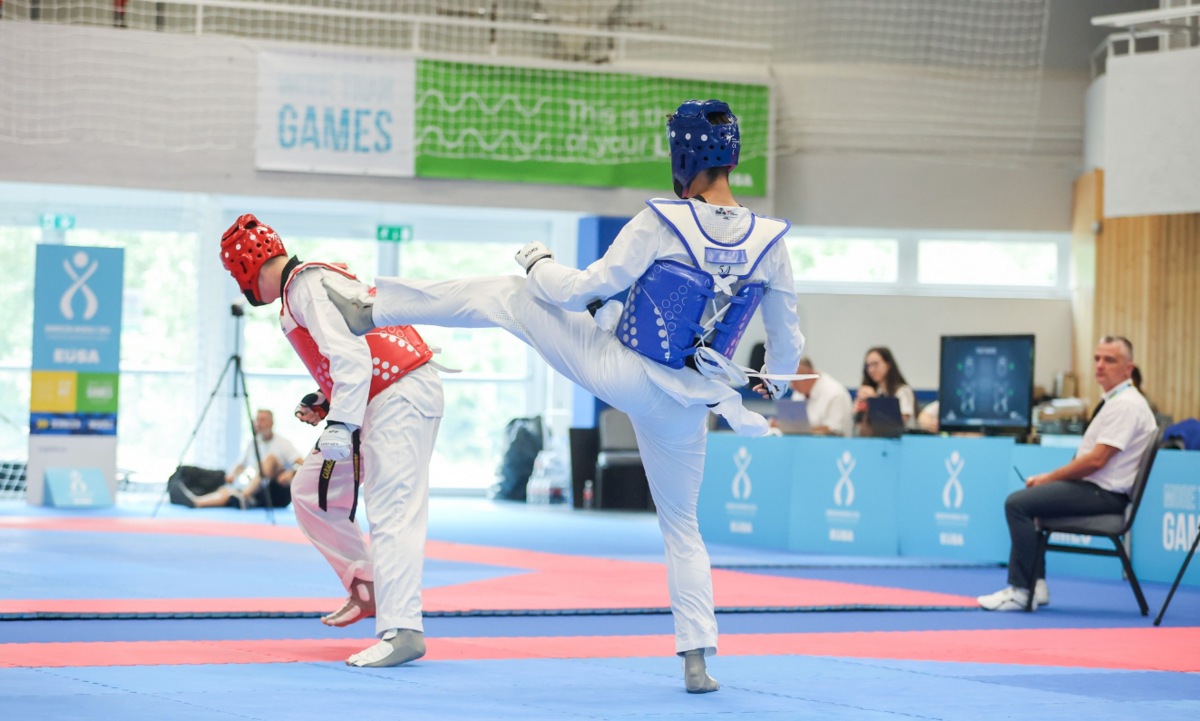 Taekwondoka der Bergischen Uni auf internationaler Bühne aktiv