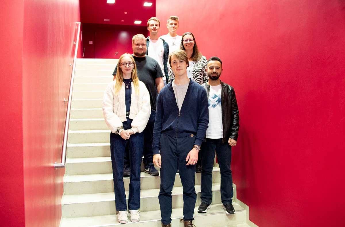 Neue Azubis an der Uni